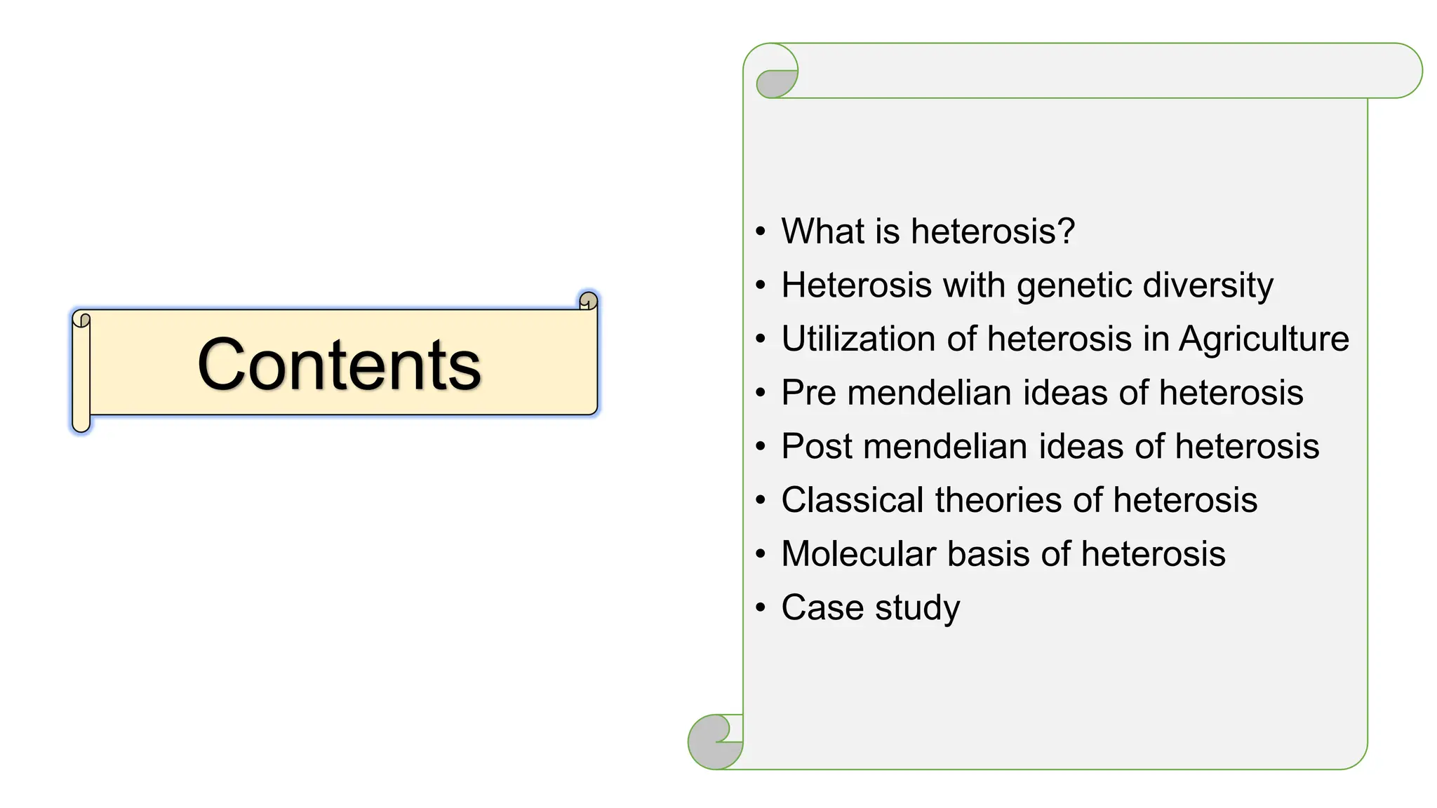 Understanding heterosis: unfolding classical theories | PPTX