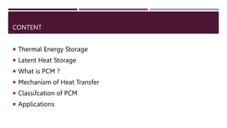Phase Change Material (PCM) - Seminar.pptx