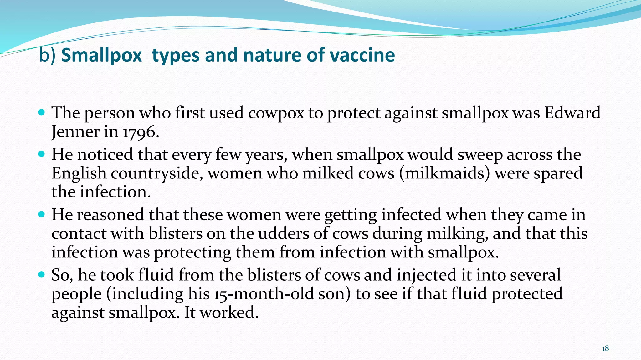 Seminar pmr726-meningitis and smallpox vaccine | PPTX