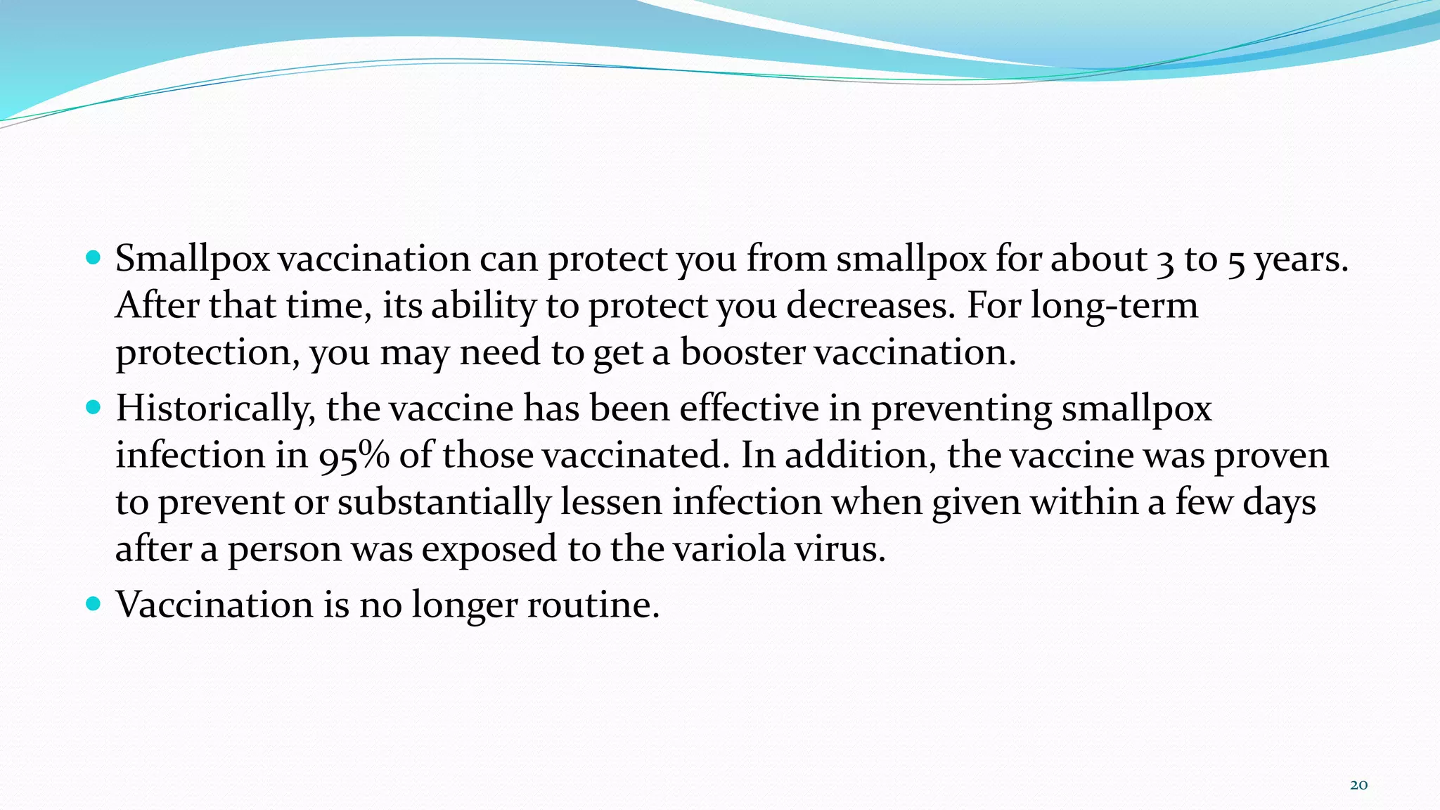 Seminar pmr726-meningitis and smallpox vaccine | PPTX