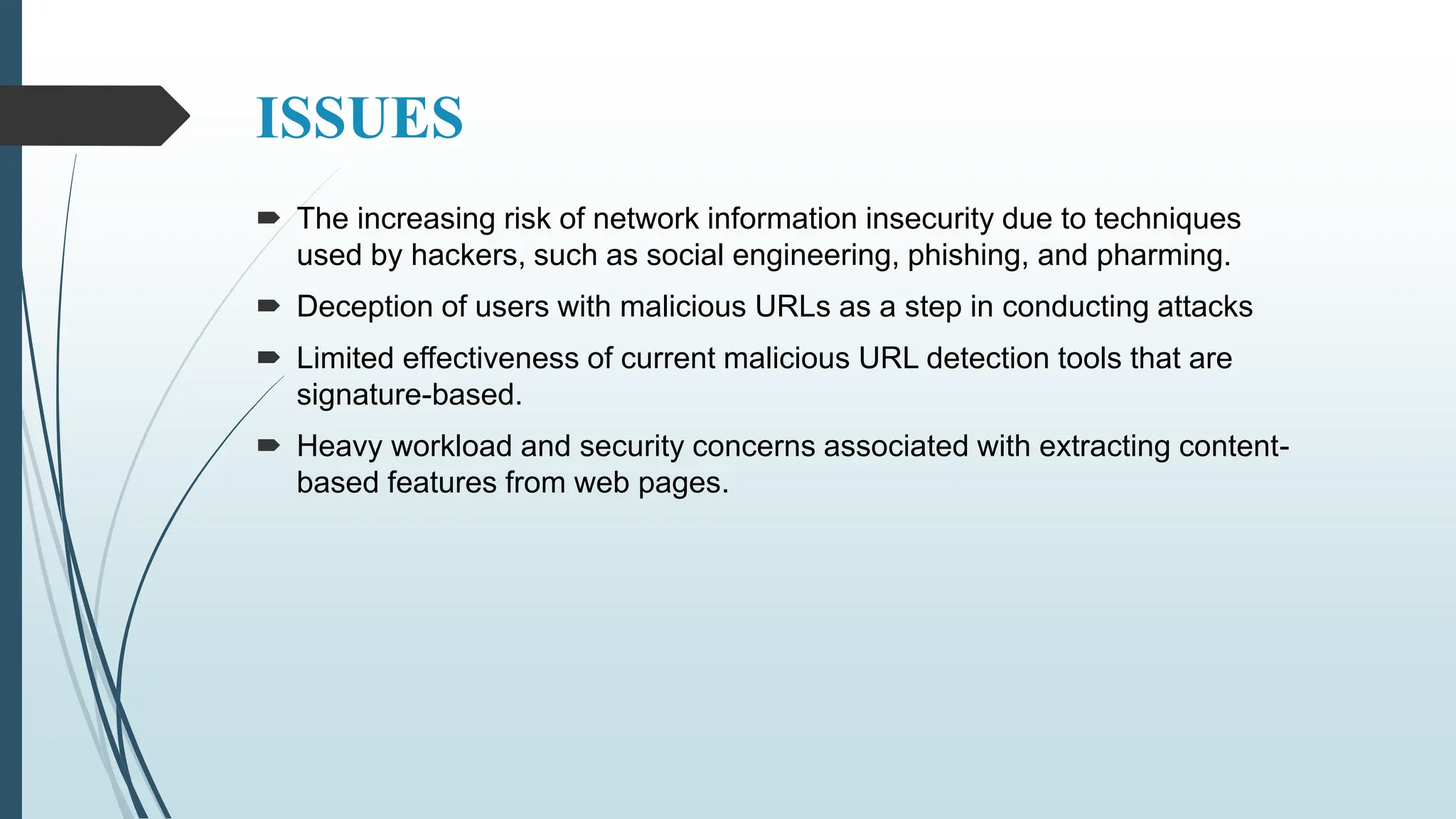 PHISHING URL DETECTION AND MALICIOUS LINK | PPTX