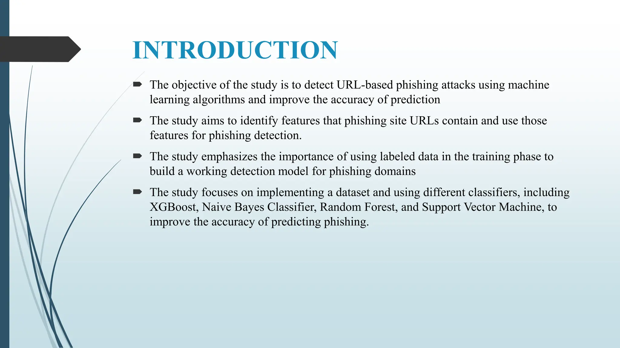 PHISHING URL DETECTION AND MALICIOUS LINK | PPTX