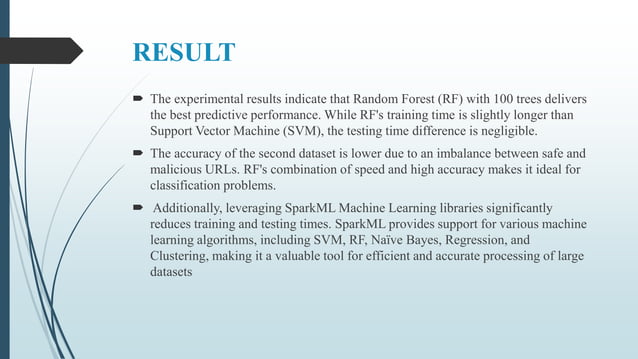 PHISHING URL DETECTION AND MALICIOUS LINK | PPTX