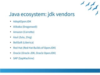 current innovations in the most critical programming language: java | PPT