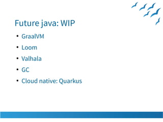 current innovations in the most critical programming language: java | PPT