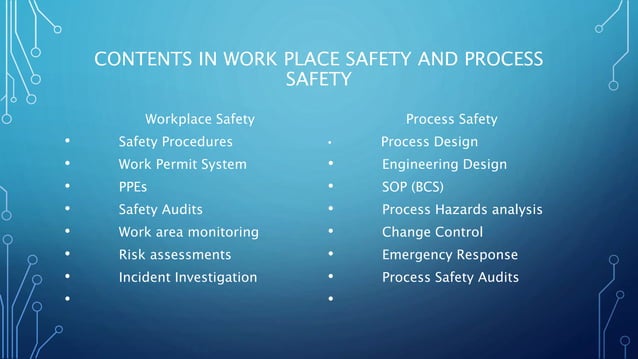 Seminar- Process Safety Management_.pptx | Civil Engineering Industry ...