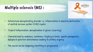 Pharmacotherapy of Neurodegenrative diseases | PPTX