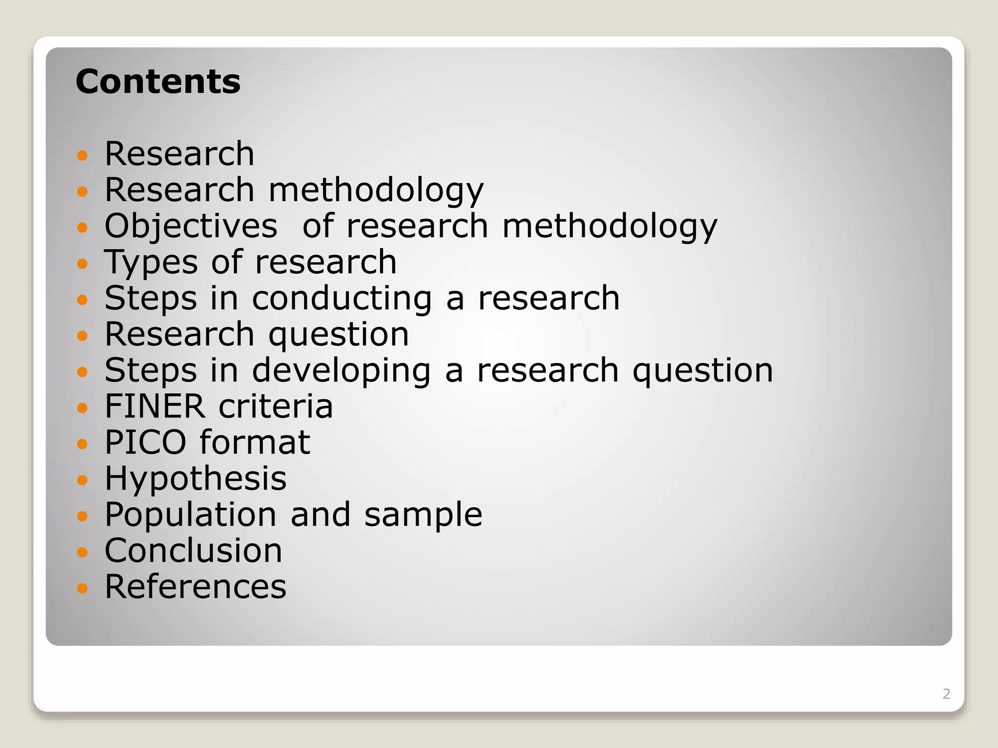 Research methodology | PPTX