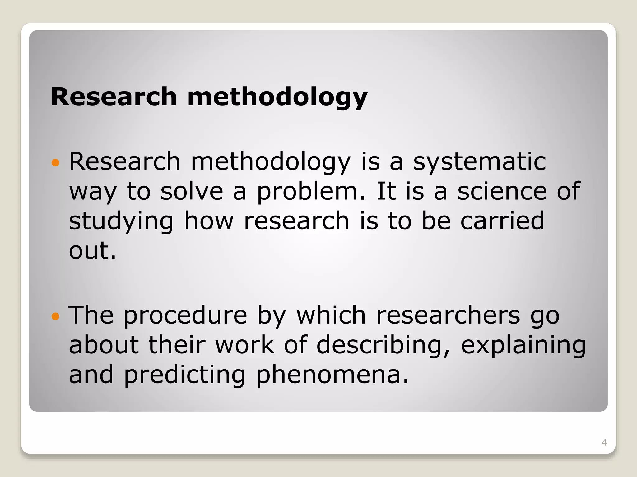 Research methodology | PPT