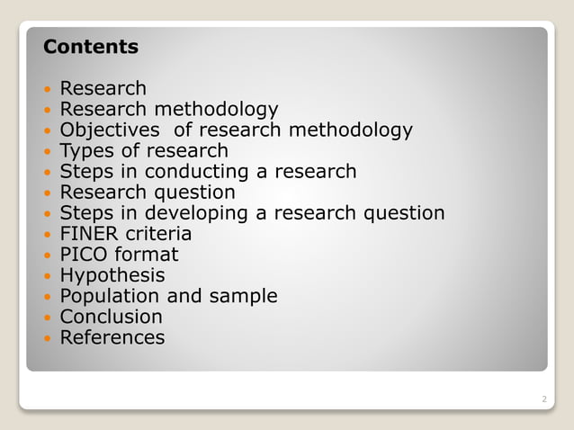 Research methodology | PPT | Free Download