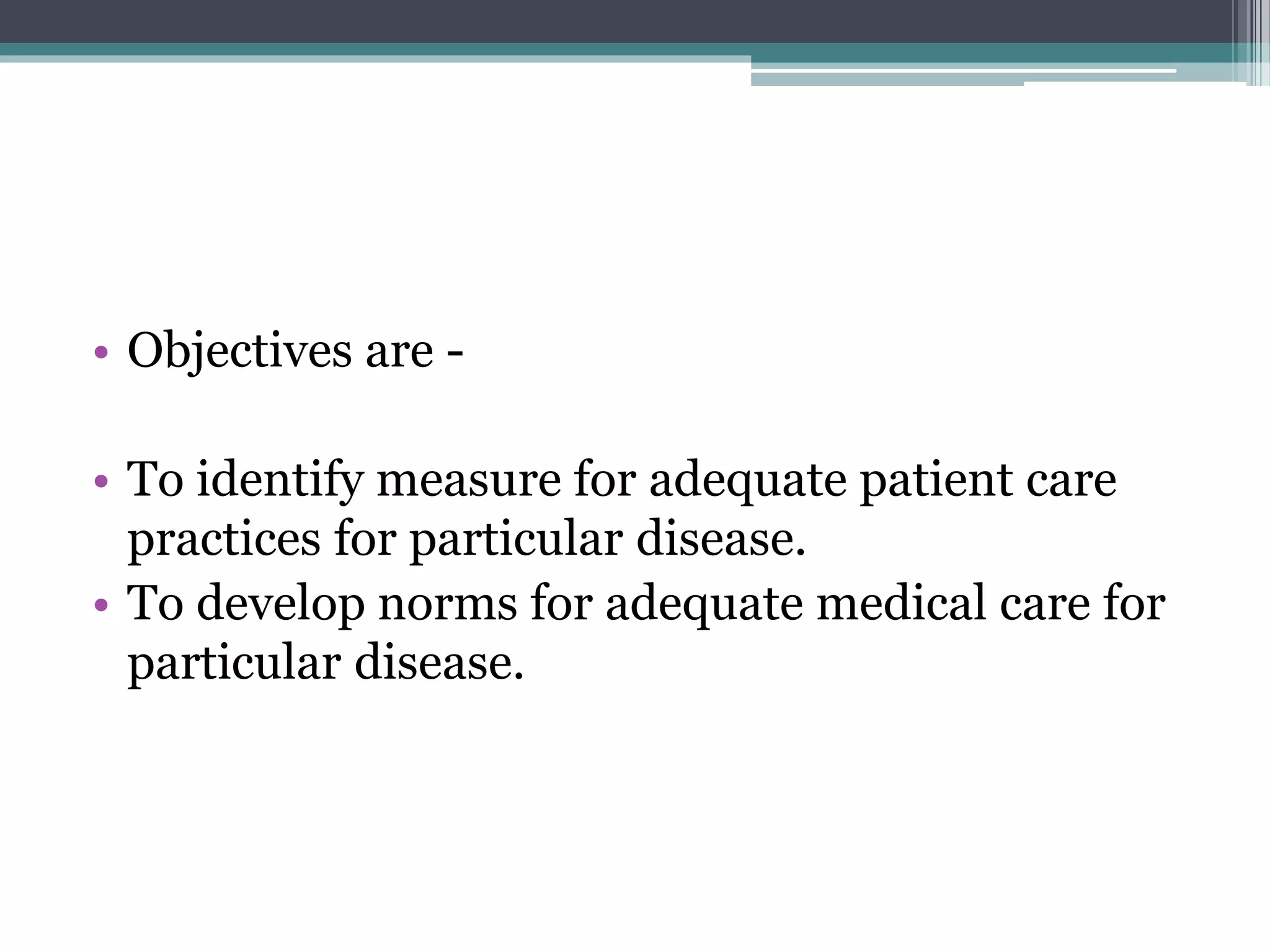 Role of Medical Audit | PPTX