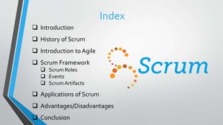 Seminar On Scrum | PPTX