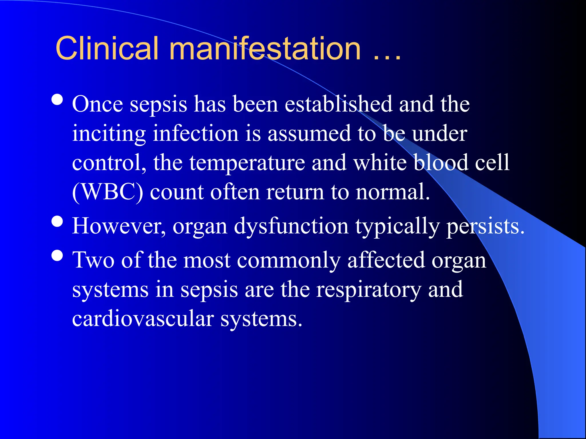 Seminar - Sepsis and septic shock in medicine | PPTX