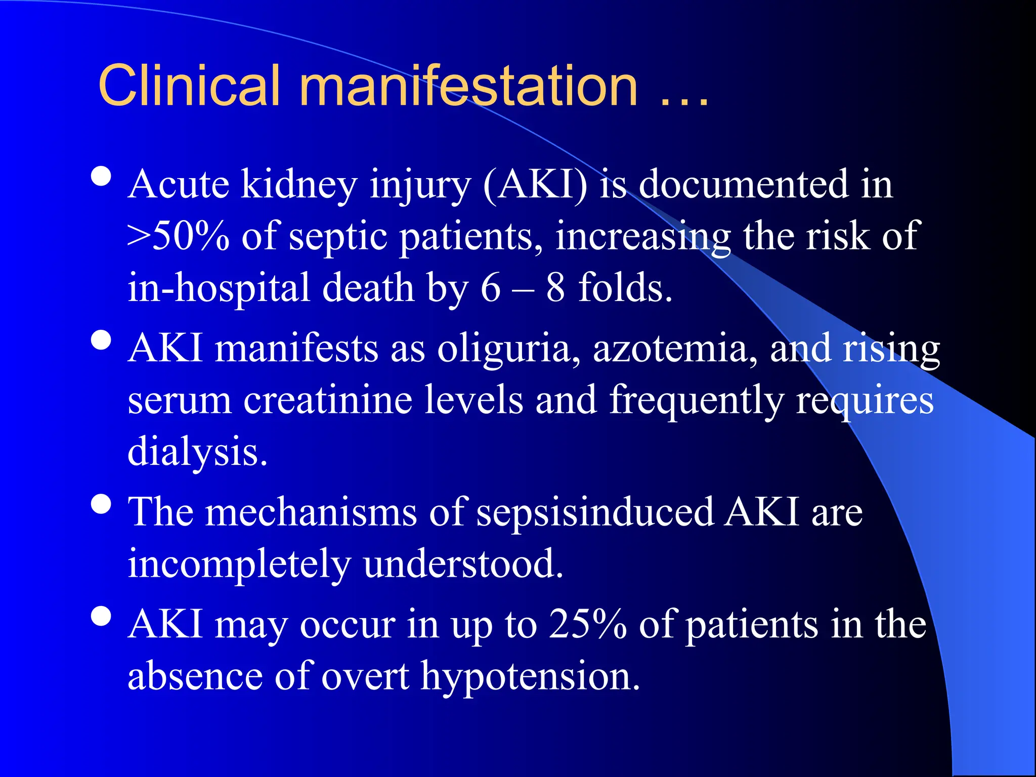 Seminar - Sepsis and septic shock in medicine | PPTX