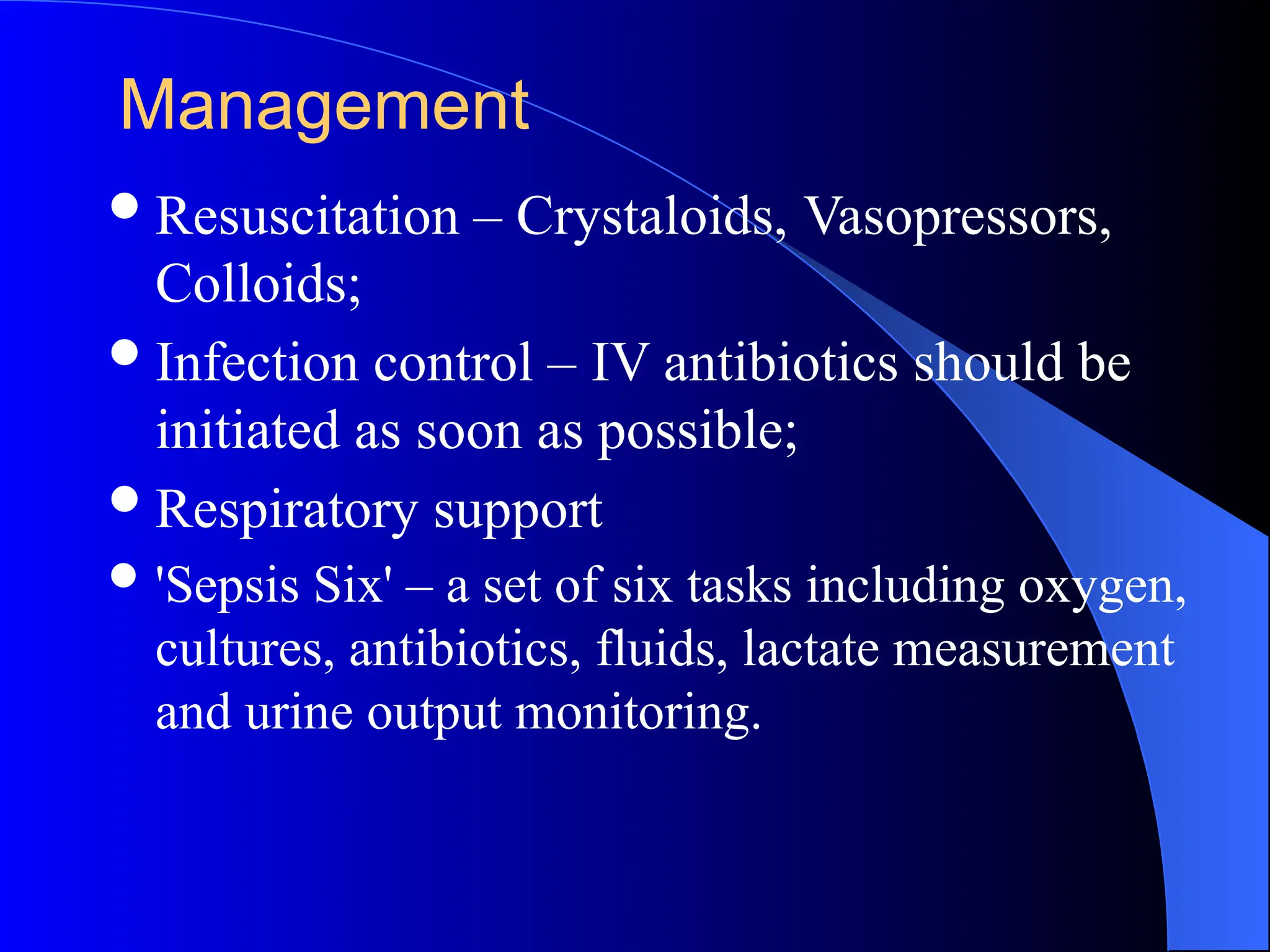 Seminar - Sepsis and septic shock in medicine | PPTX