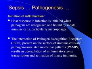 Seminar - Sepsis and septic shock in medicine | PPTX