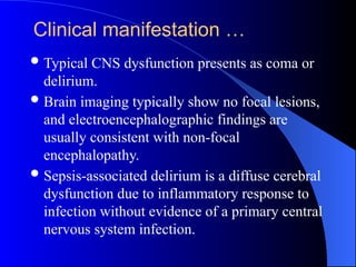 Seminar - Sepsis and septic shock in medicine | PPTX