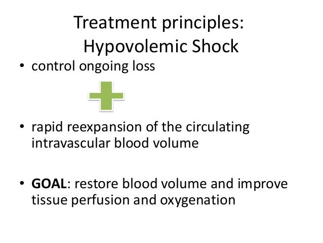 Shock : hypovolemic, septic and neurogenic