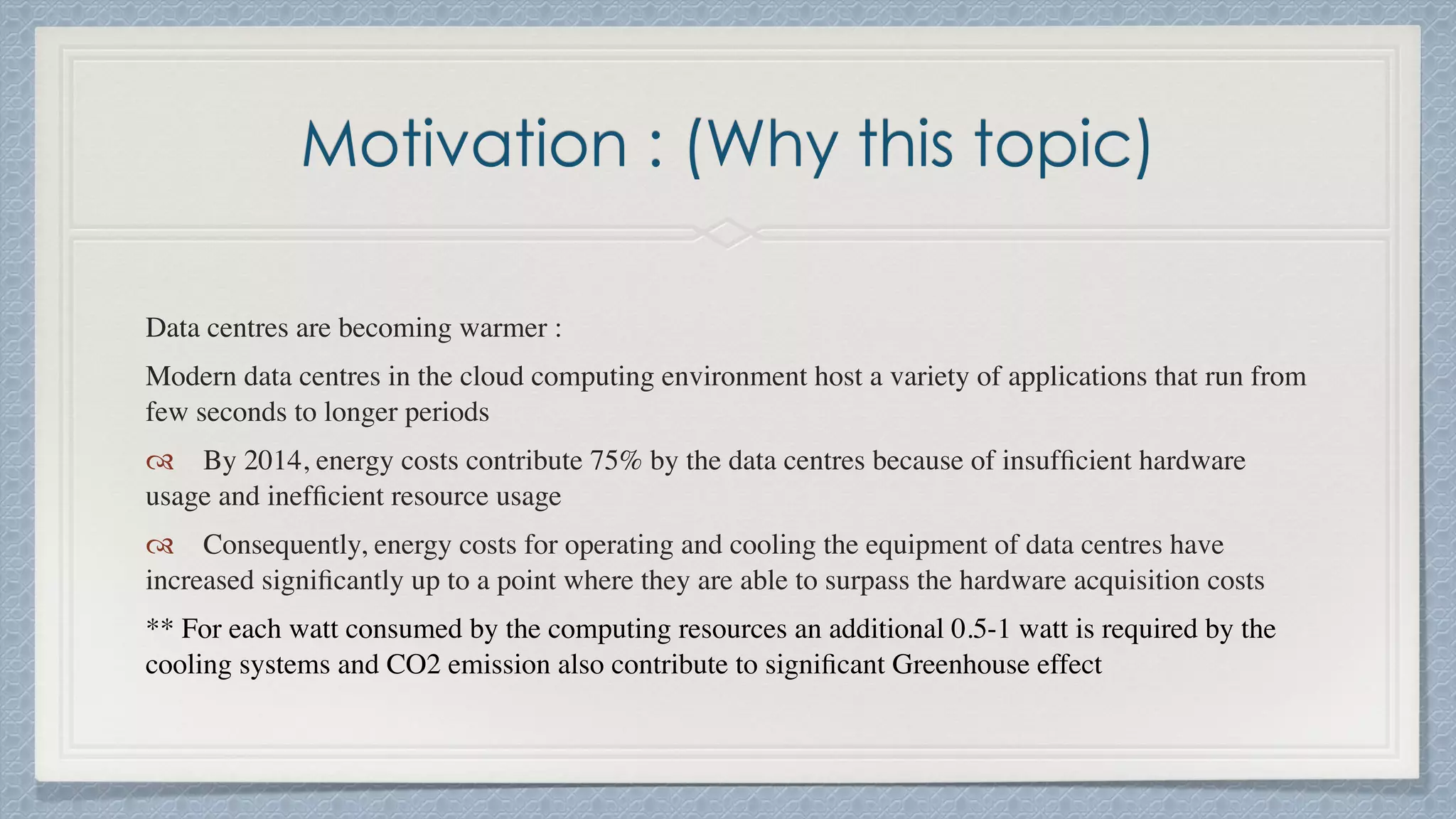 Virtual Machine Consolidation For Balanced Resource Utilisation And Energy Efficiency In Cloud
