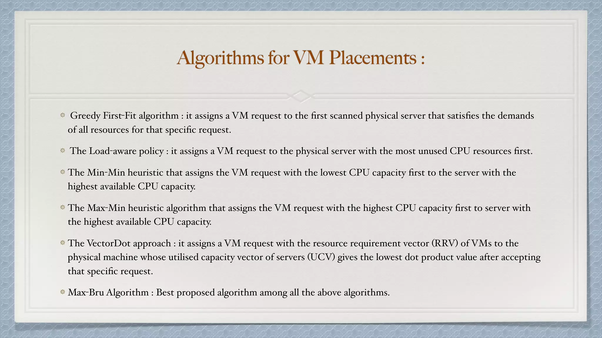 Virtual Machine Consolidation For Balanced Resource Utilisation And Energy Efficiency In Cloud