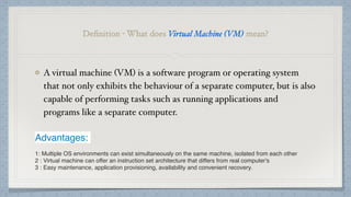 Virtual machine consolidation for balanced resource utilisation and ...
