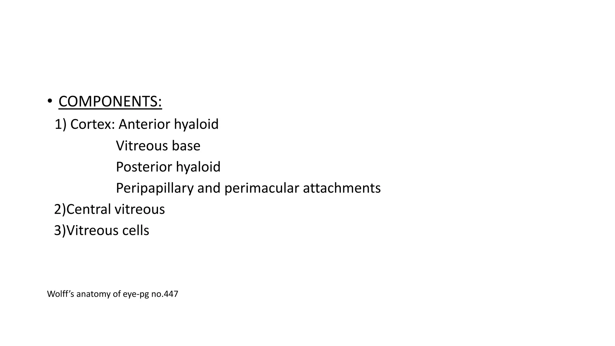 Vitreous substitutes in ophthalmology | PPTX