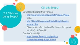 API Testing & SoapUI | PPTX