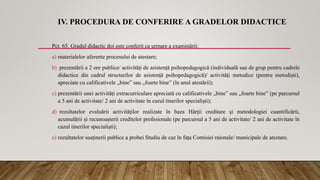 SEMINAR instructiv-metodic pentru cadrele didactice care au solicitat ...