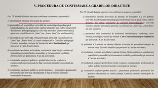 SEMINAR instructiv-metodic pentru cadrele didactice care au solicitat ...