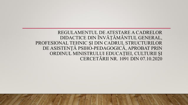 SEMINAR instructiv-metodic pentru cadrele didactice care au solicitat ...