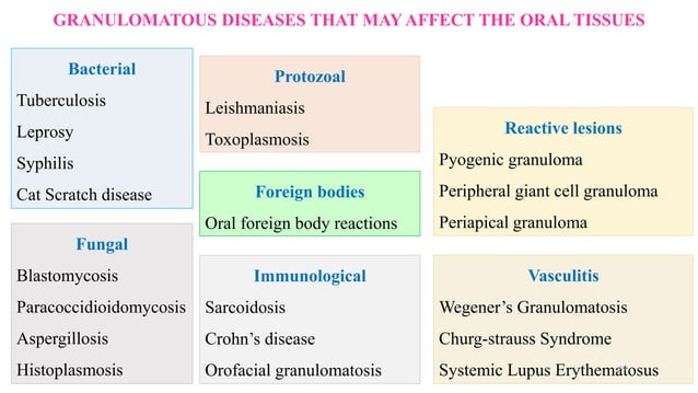 granulomatous diseases seminar 1-1.pptx | Diseases and Conditions ...
