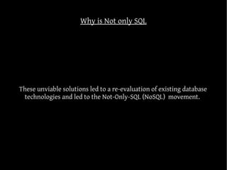 NoSQL and SQL Databases | PPT