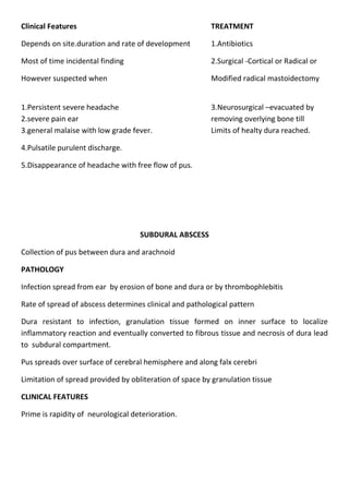 Intracranial complications of CSOM | DOCX