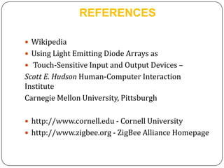Accelerometer and LED Sensor Array Based Remote Control Car | PPTX