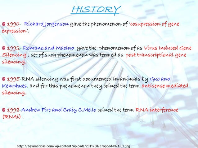 Antisense RNA Technology | PPTX