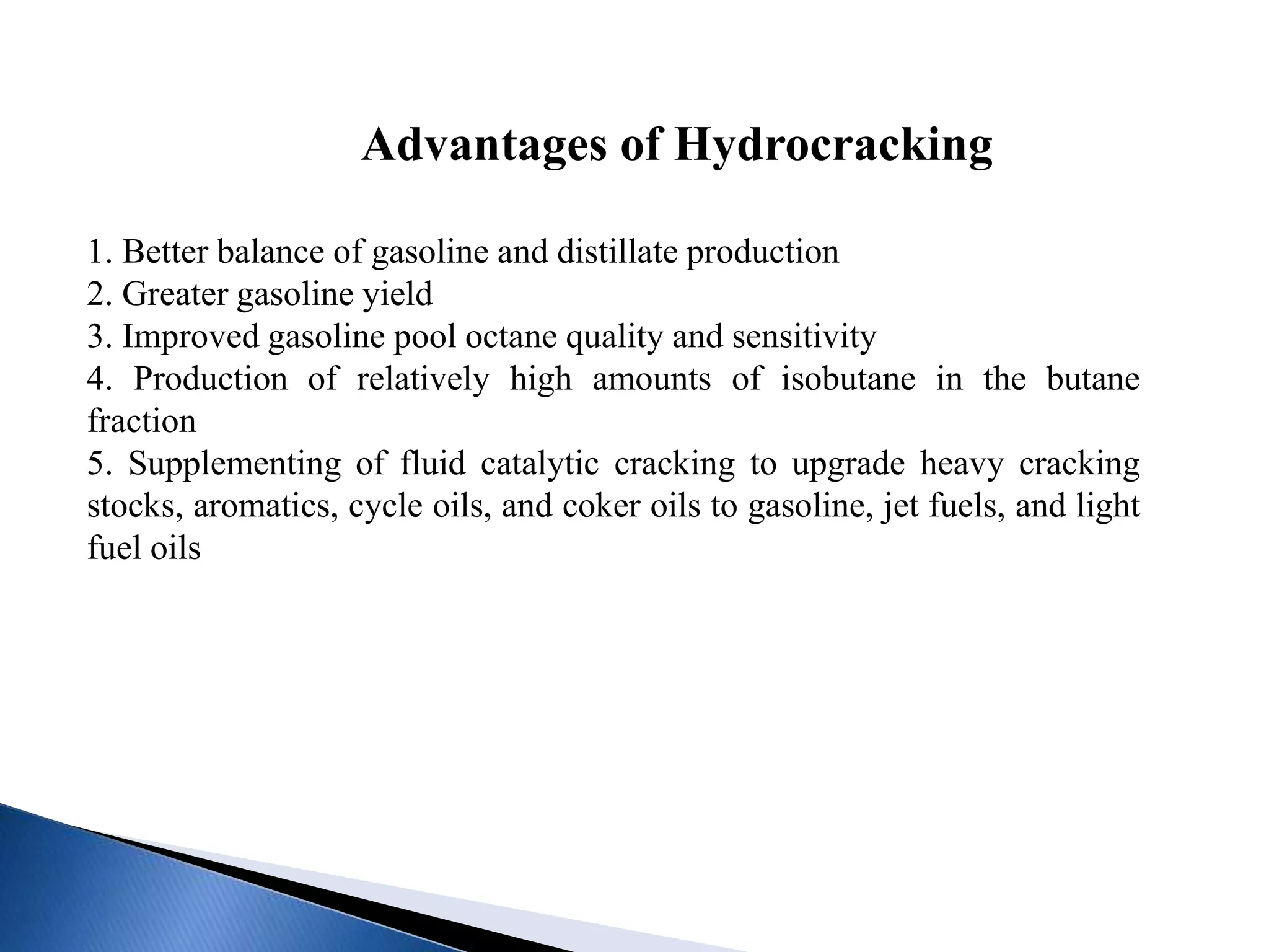 Hydrocracking | PPTX