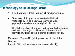 MODIFIED RELEASE DRUG DELIVERY SYSTEM | PPTX