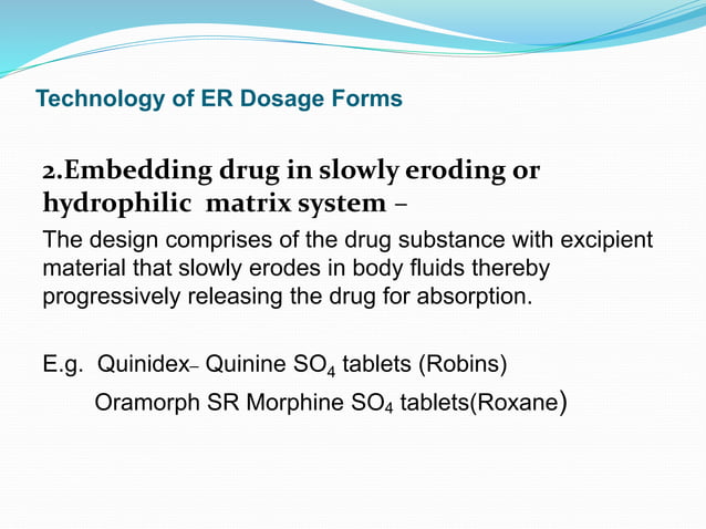 MODIFIED RELEASE DRUG DELIVERY SYSTEM | PPTX | Pharmaceutical Industry ...
