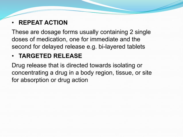 MODIFIED RELEASE DRUG DELIVERY SYSTEM | PPTX | Pharmaceutical Industry ...