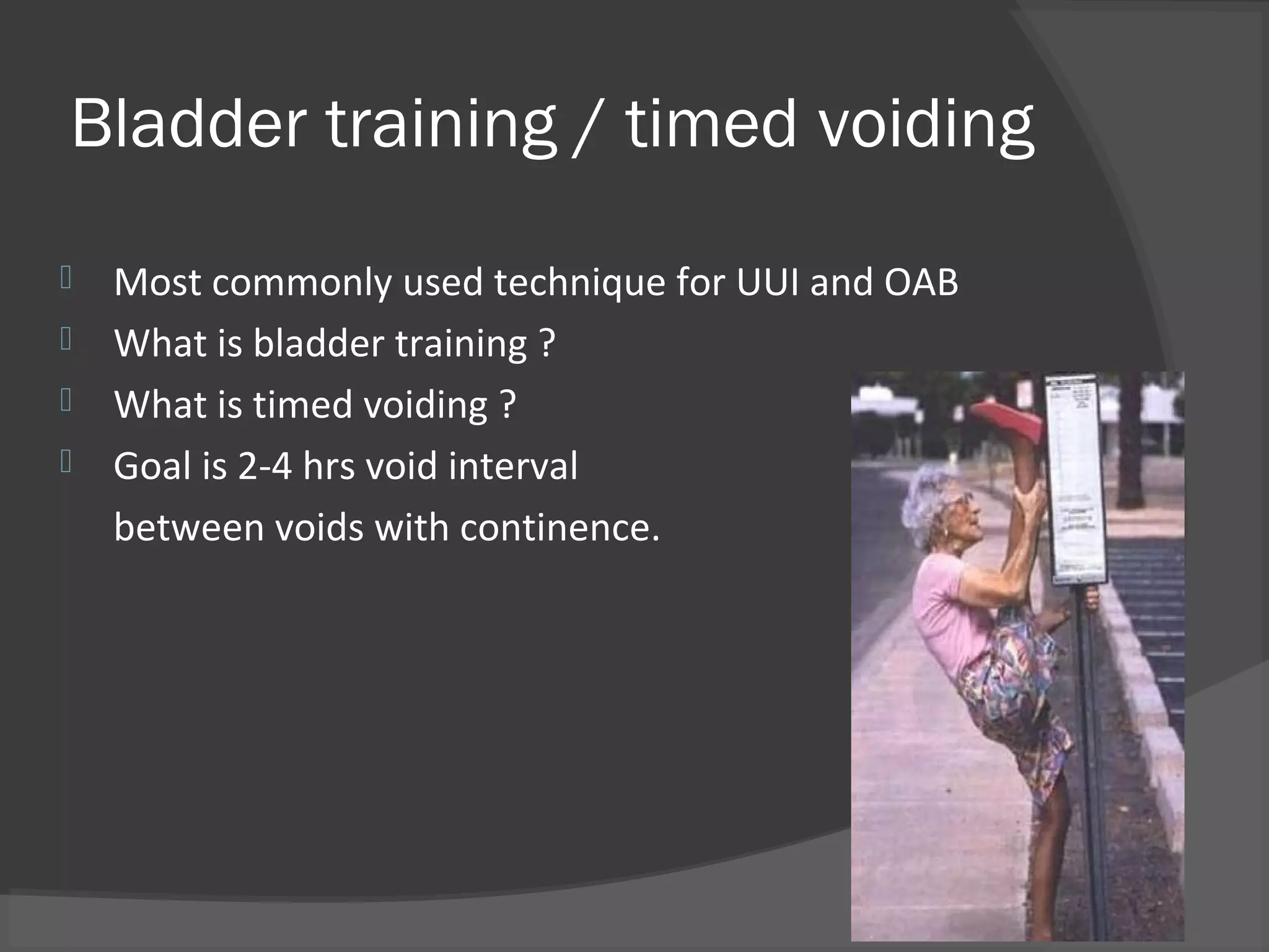 Over Active Bladder - seminar | PPT
