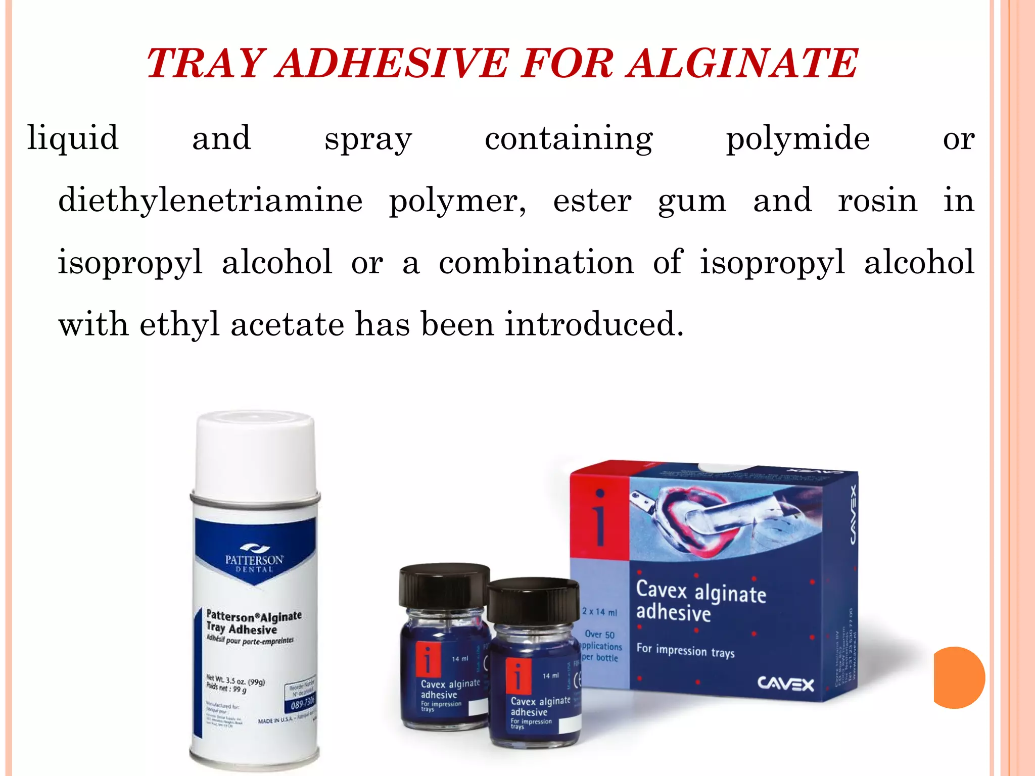 recent advances in impression materials | PPT