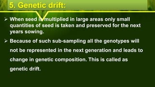 maintainance of genetic purity methods of genetic purity testing | PPTX