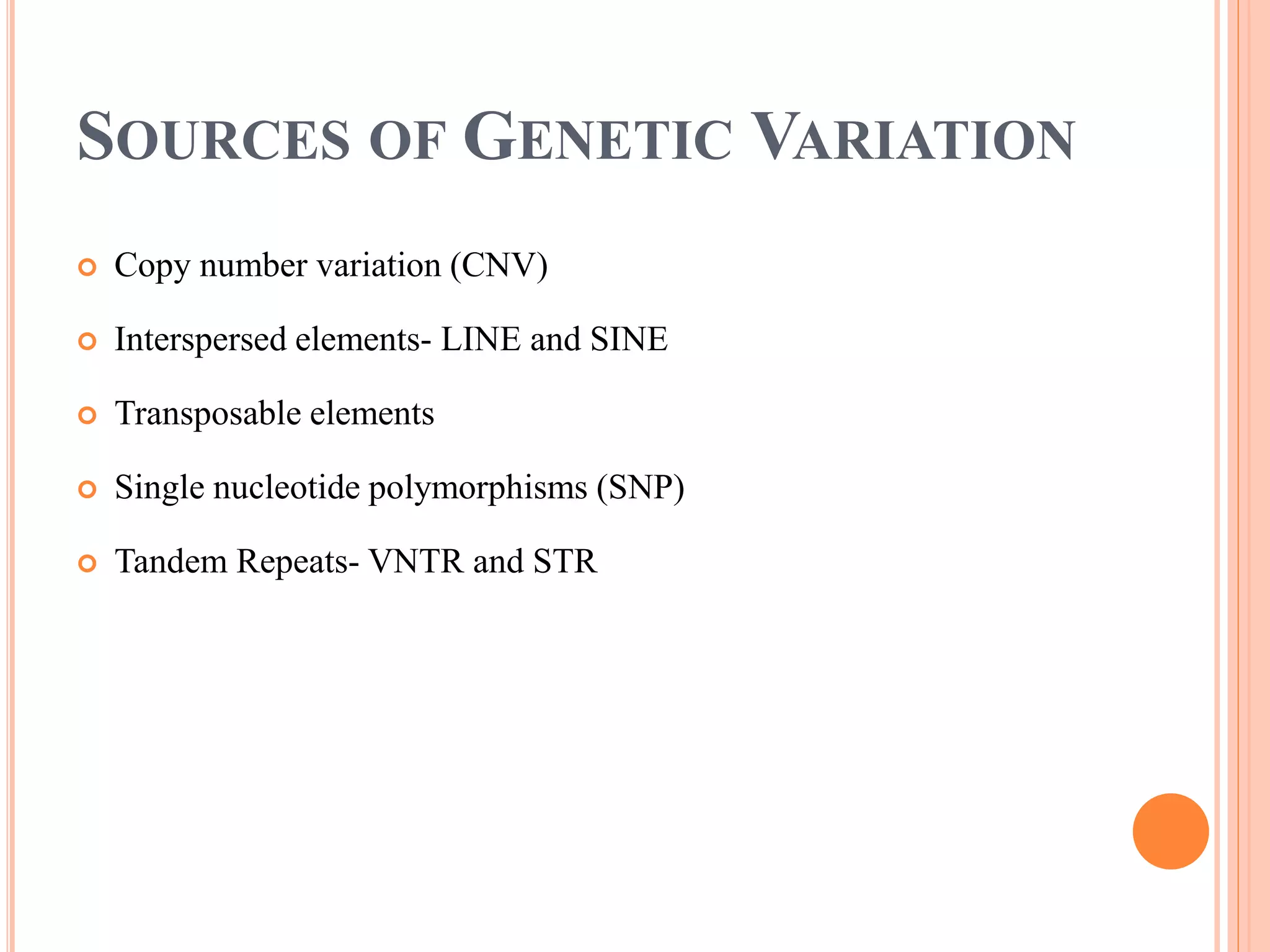 Gene linkage analysis for crime scene | PPTX