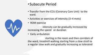 Catdiac Rehabilitation and phases of cardiac rehabilitation | PPTX