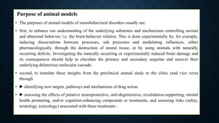 Neurobehavioural studies on animals and role of H & E staining in brain ...