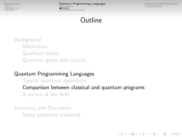 An Introduction to Quantum Programming Languages | PDF