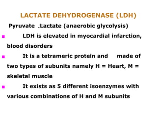 Isoenzyme it's types and it's clinical significance | PPT