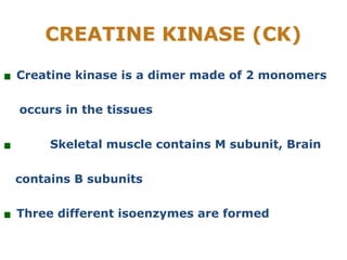 Isoenzyme it's types and it's clinical significance | PPT