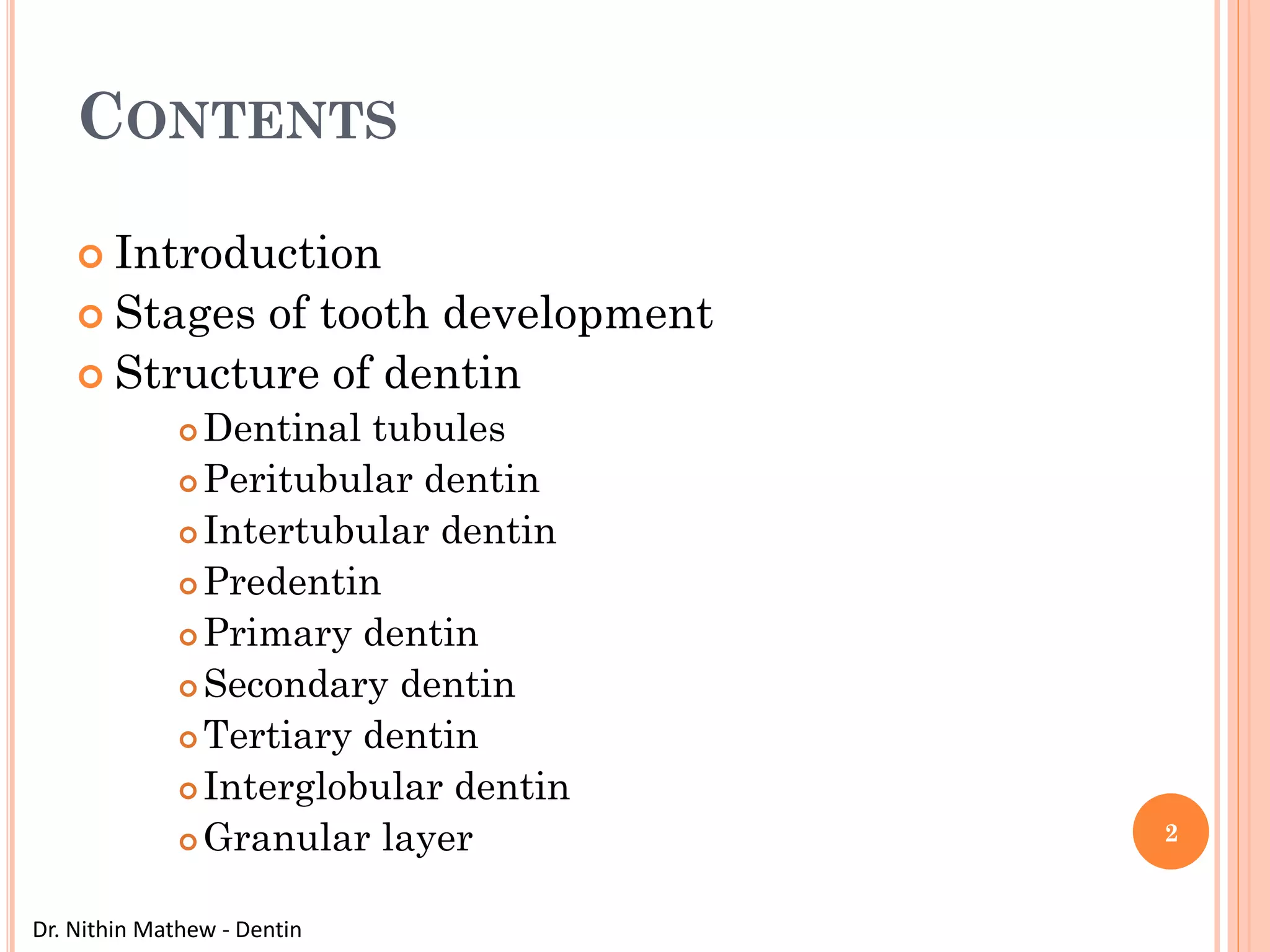 Dentin | PDF | Dental Health | Diseases and Conditions