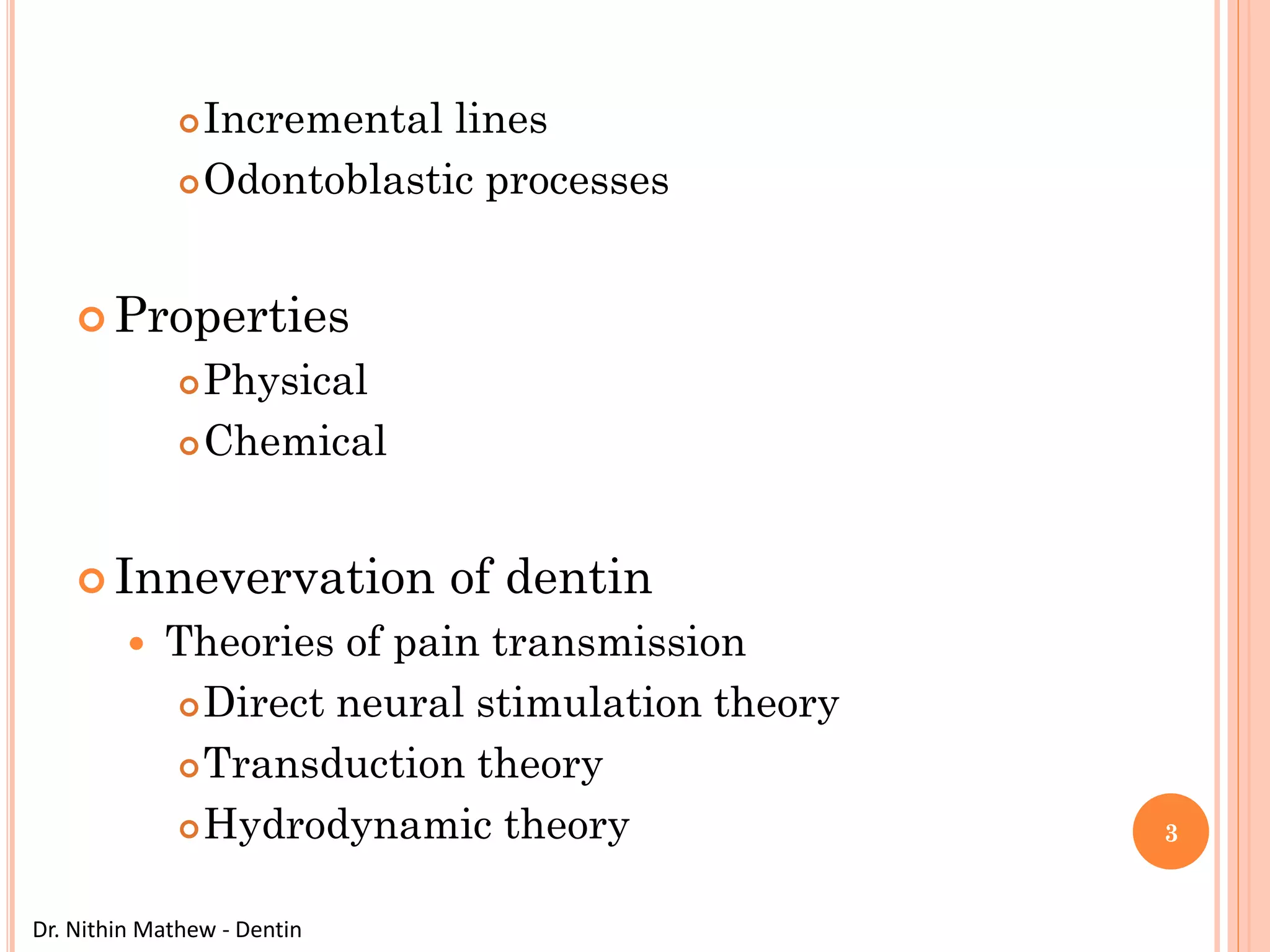 Dentin | PDF | Dental Health | Diseases and Conditions